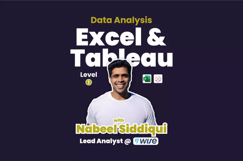 EntryLevel: Data Analysis using Excel and Tableau